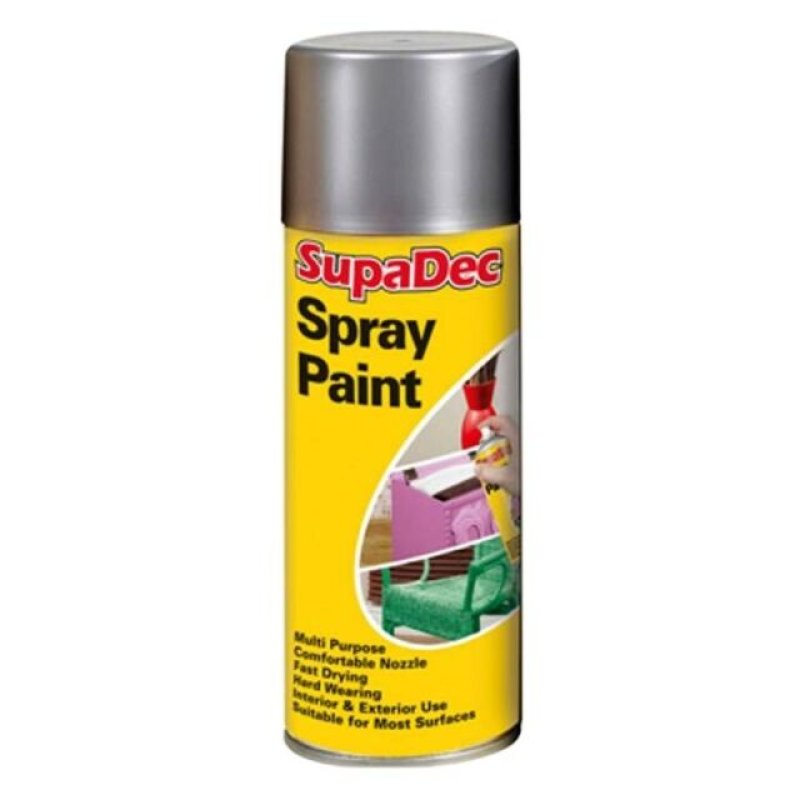 400ML SUPASPRAY SILVER | Middlewich
