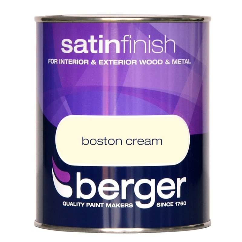 750ML BERGER BOSTON CREAM SATIN | Middlewich