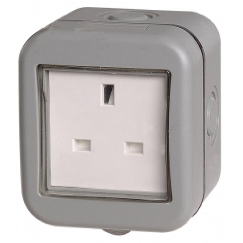 BG WEATHERPROOF 13A UNSWITCHED SOCKET IP55 | Middlewich