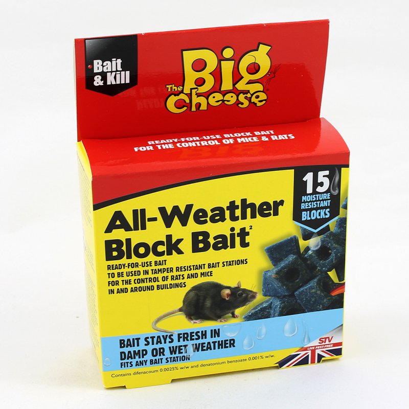 15X10G ALL WEATHER BLOCK BAIT BC | Middlewich