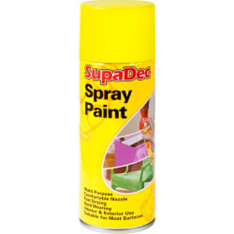 400ML SUPASPRAY YELLOW | Middlewich