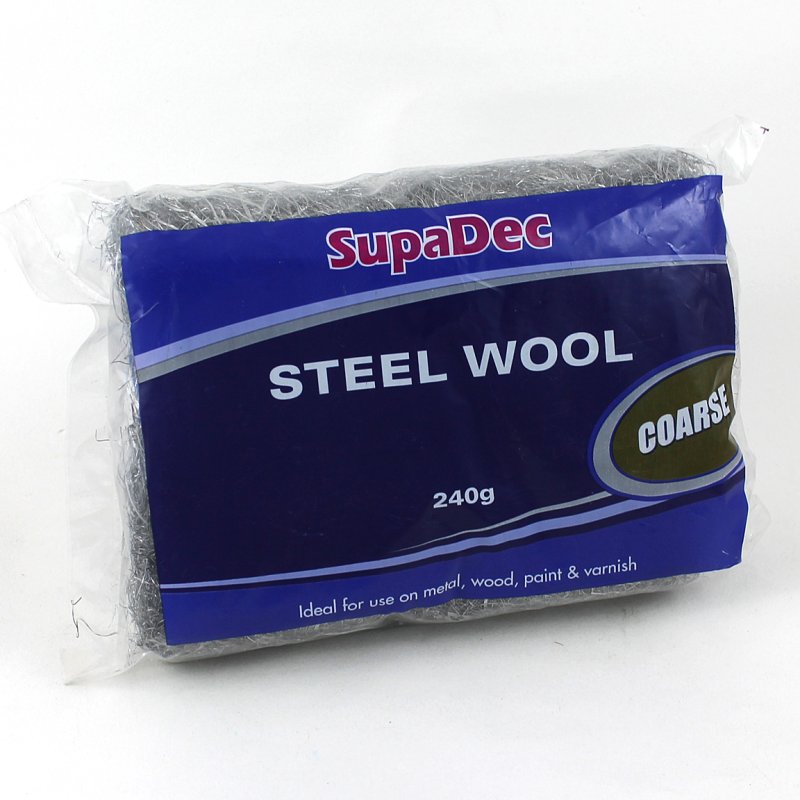 WW24C 240G SUPA DEC STEEL WOOL | Middlewich