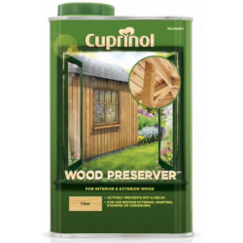 5LTR CUPRINOL CLEAR WOOD PRESERVER | Middlewich