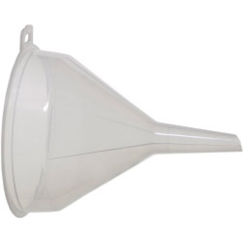 18CM CLEAR PLASTIC FUNNEL | Middlewich