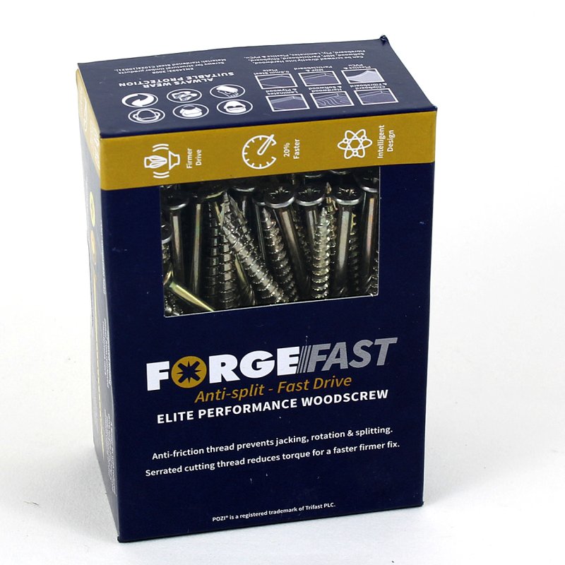 5.0X100 FORGEFAST POZI W/SCREW (100) | Middlewich